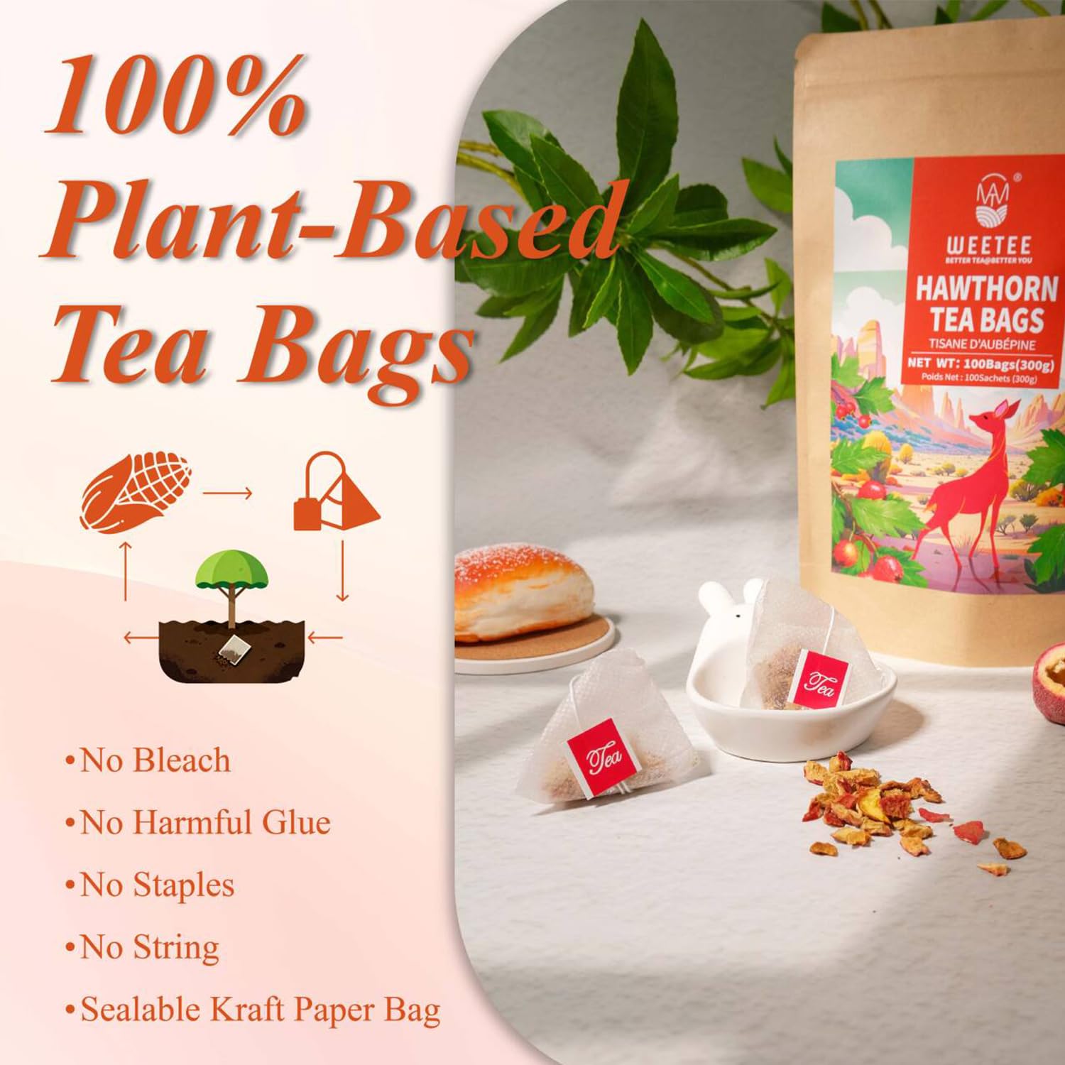 caffeine-free herbal tea option