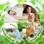 Caffeine-free herbal tea option