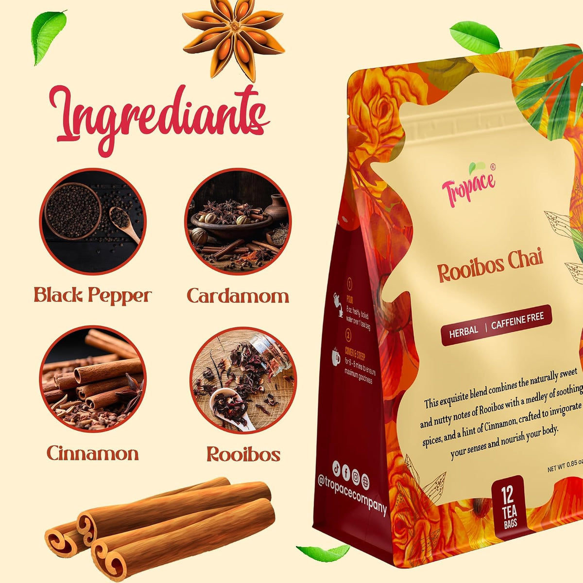 caffeine free herbal tea option