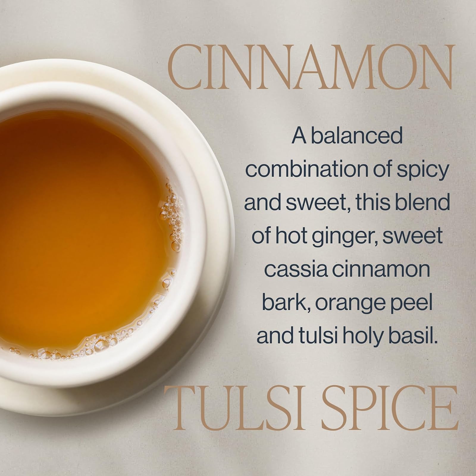 Caffeine-free herbal tea option