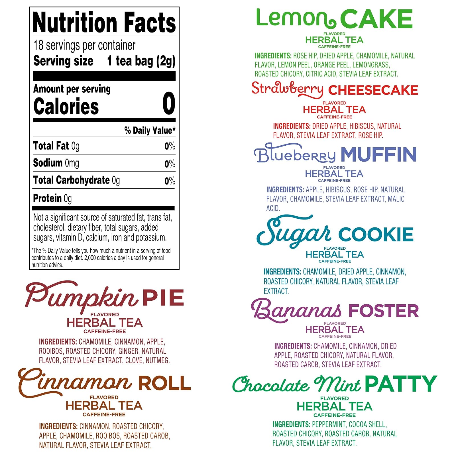 caffeine-free herbal tea options