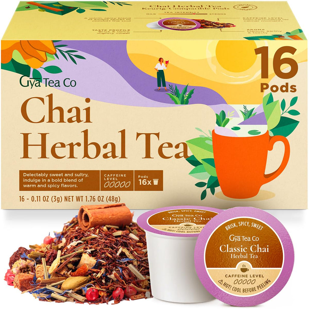 caffeine free herbal tea pods