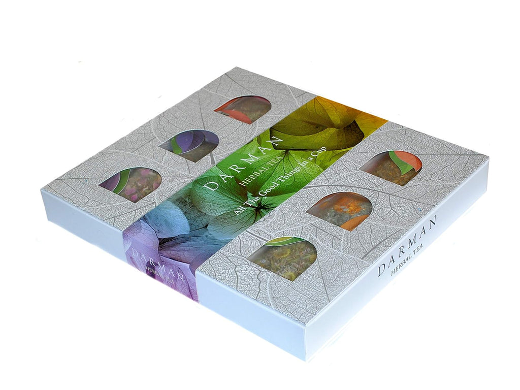 caffeine-free herbal tea selection