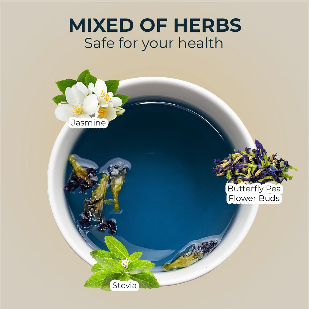Caffeine-free herbal tea selection