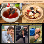 Caffeine-free herbal tea selection