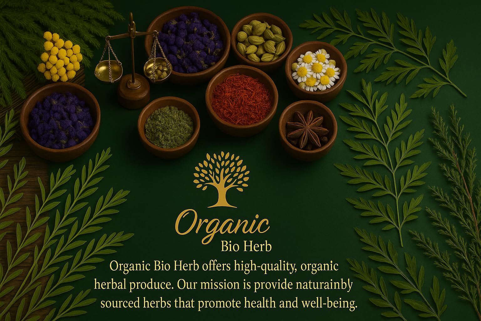 Caffeine-free herbal tea with plantain