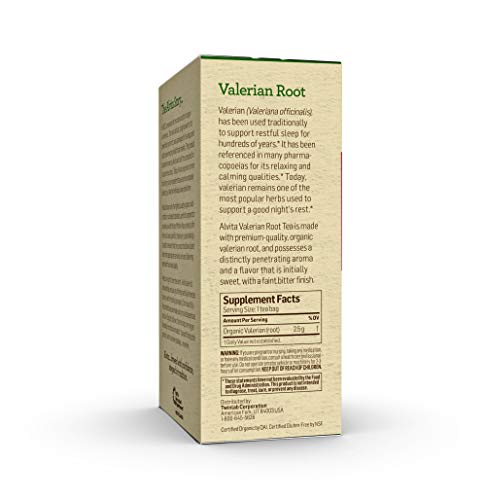 caffeine-free herbal valerian tea