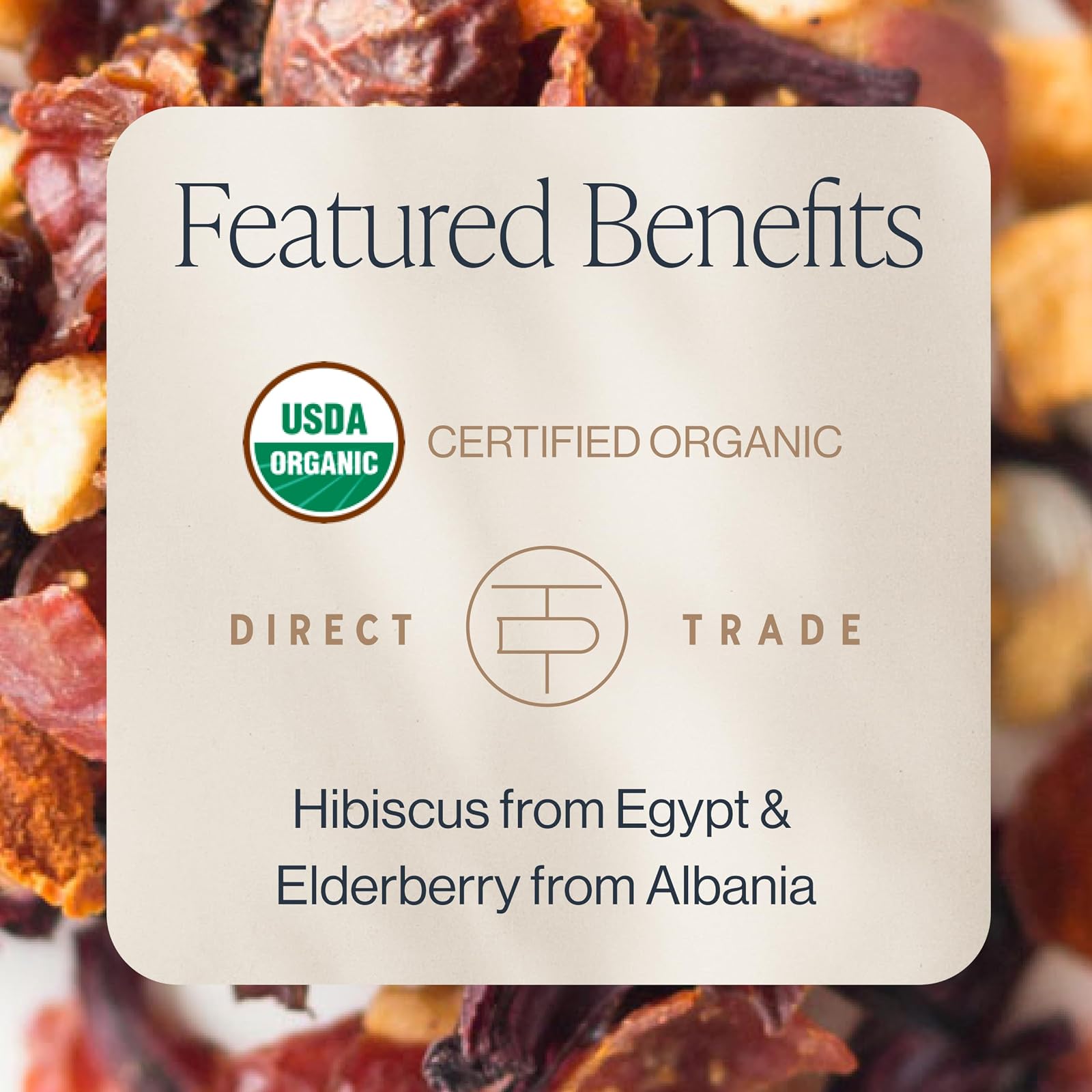 caffeine-free hibiscus berry tea
