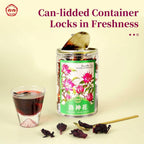 caffeine-free hibiscus flower tea