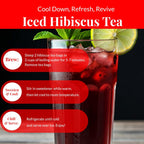 caffeine-free hibiscus ginger infusion