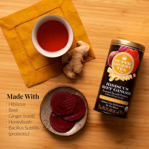 caffeine-free hibiscus ginger tea bags