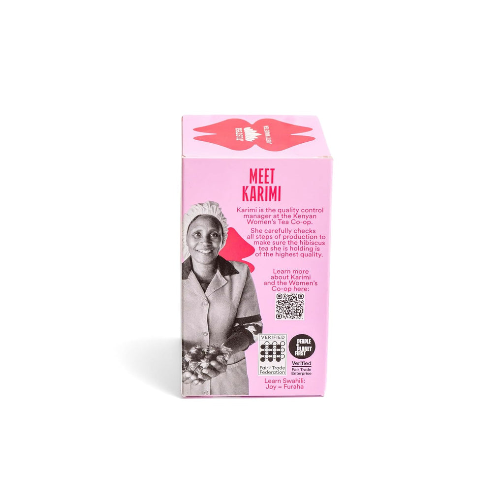 caffeine-free hibiscus glow tea