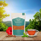 Caffeine-free hibiscus green tea