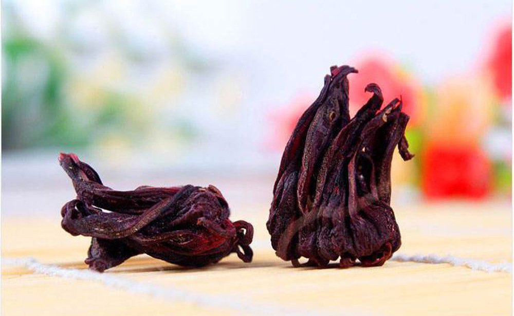 caffeine-free hibiscus herbal infusion
