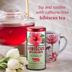 Caffeine-free hibiscus herbal infusion