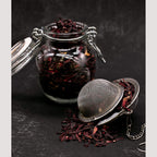 caffeine-free hibiscus herbal infusion