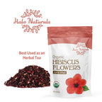 caffeine-free hibiscus herbal infusion