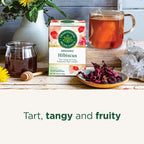 caffeine-free hibiscus herbal infusion