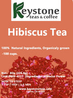 Caffeine-free hibiscus herbal infusion