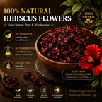 caffeine-free hibiscus herbal infusion
