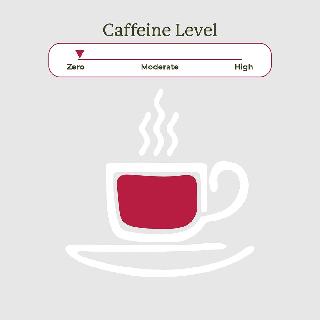 caffeine-free hibiscus herbal infusion