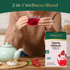 caffeine-free hibiscus herbal tea blend