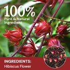 Caffeine-free hibiscus herbal tea