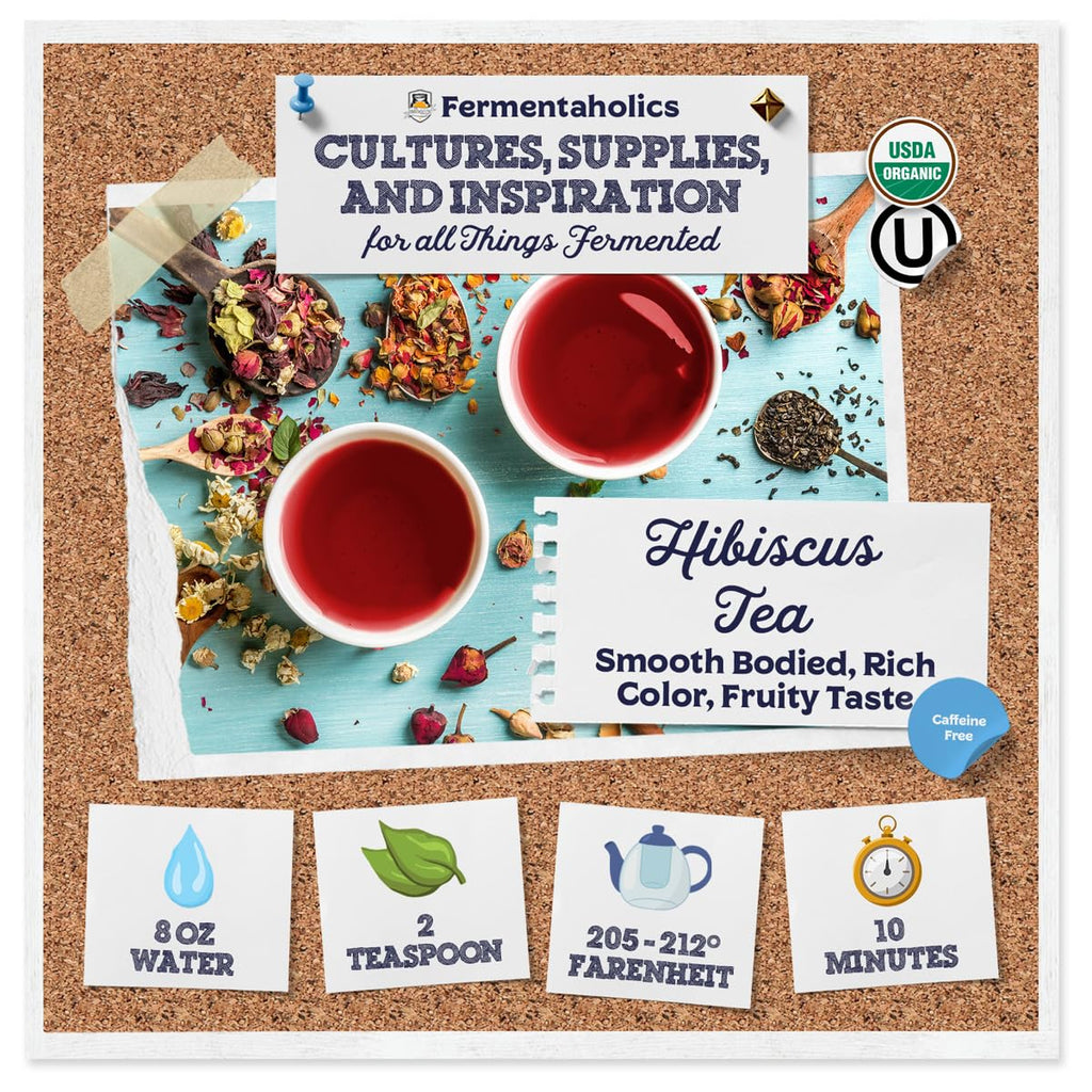 caffeine-free hibiscus infusion
