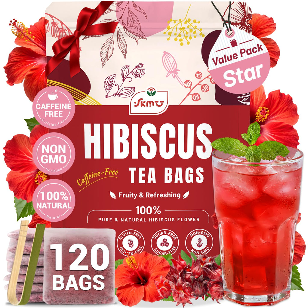 caffeine free hibiscus tea bags