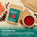 caffeine-free hibiscus tea bags