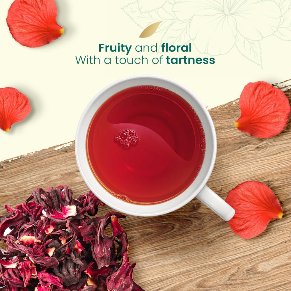 Caffeine-free hibiscus tea benefits