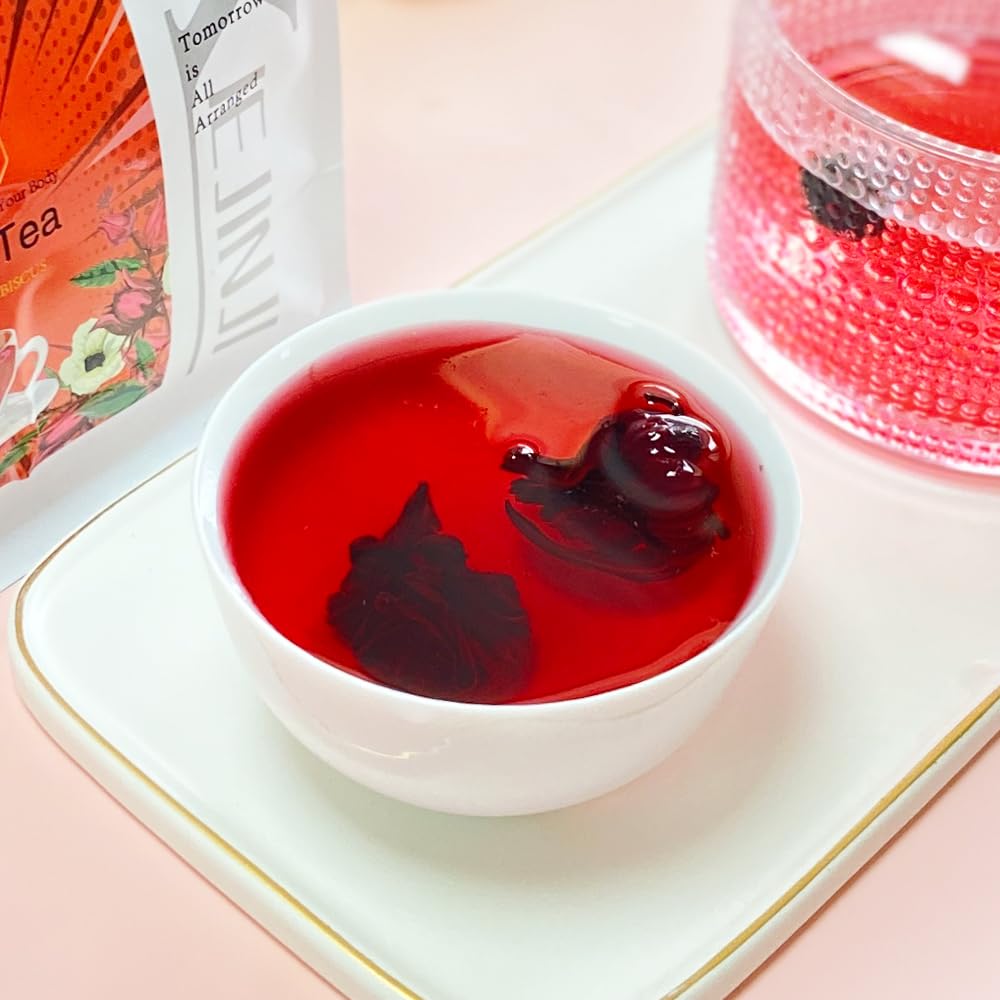 caffeine-free hibiscus tea benefits