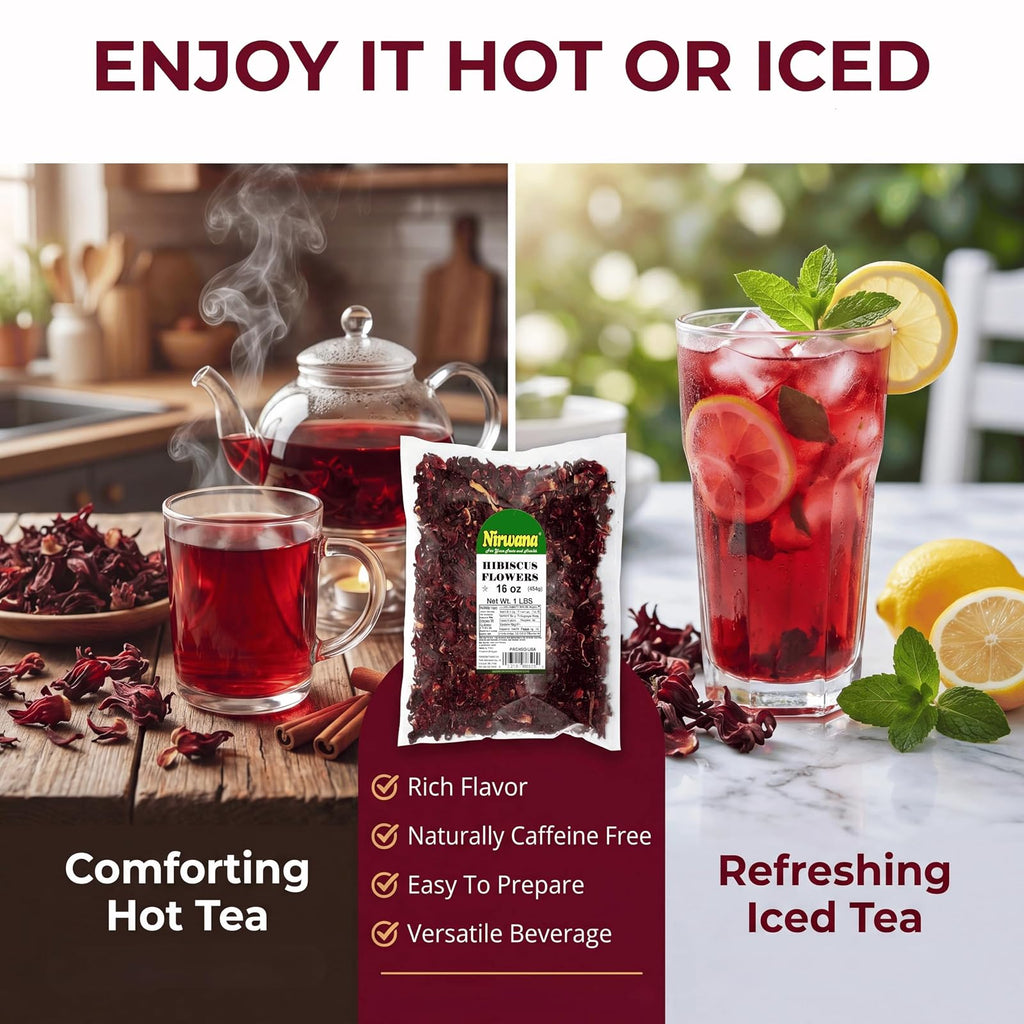 caffeine-free hibiscus tea blend