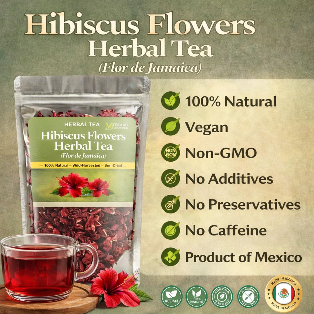 Caffeine-free hibiscus tea blend
