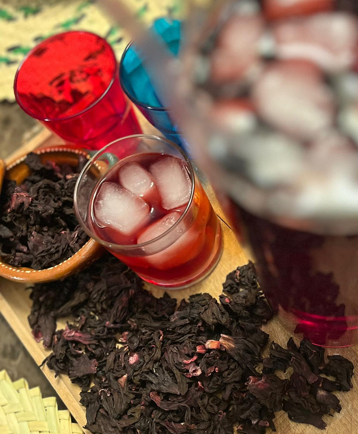 caffeine-free hibiscus tea blend