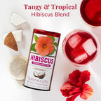 Caffeine-free hibiscus tea blend