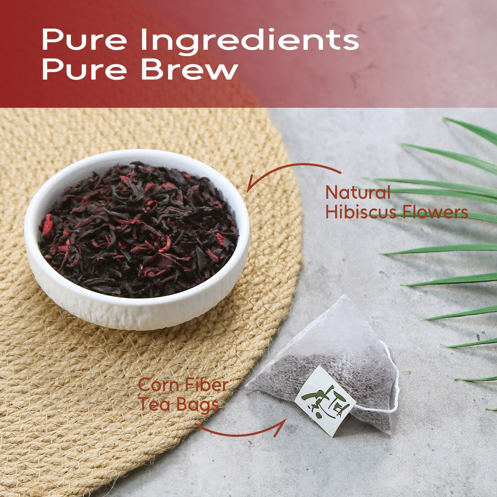 caffeine-free hibiscus tea for relaxation