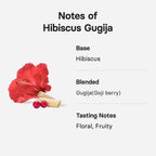 caffeine-free hibiscus tea option