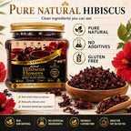 caffeine-free hibiscus tea option