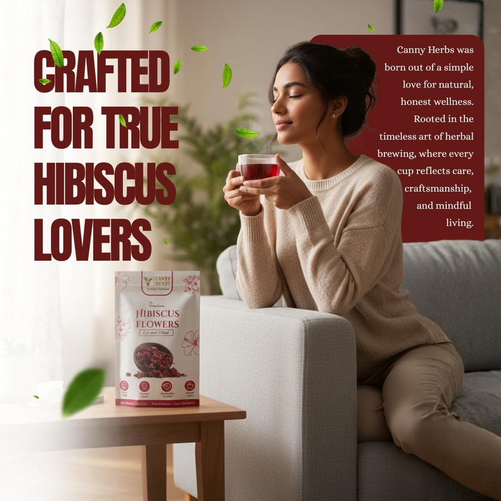 caffeine-free hibiscus tea option