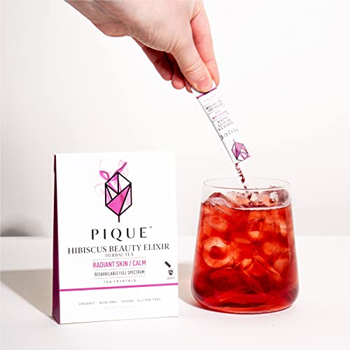 caffeine-free hibiscus tea option