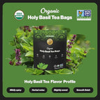 caffeine-free holy basil infusion