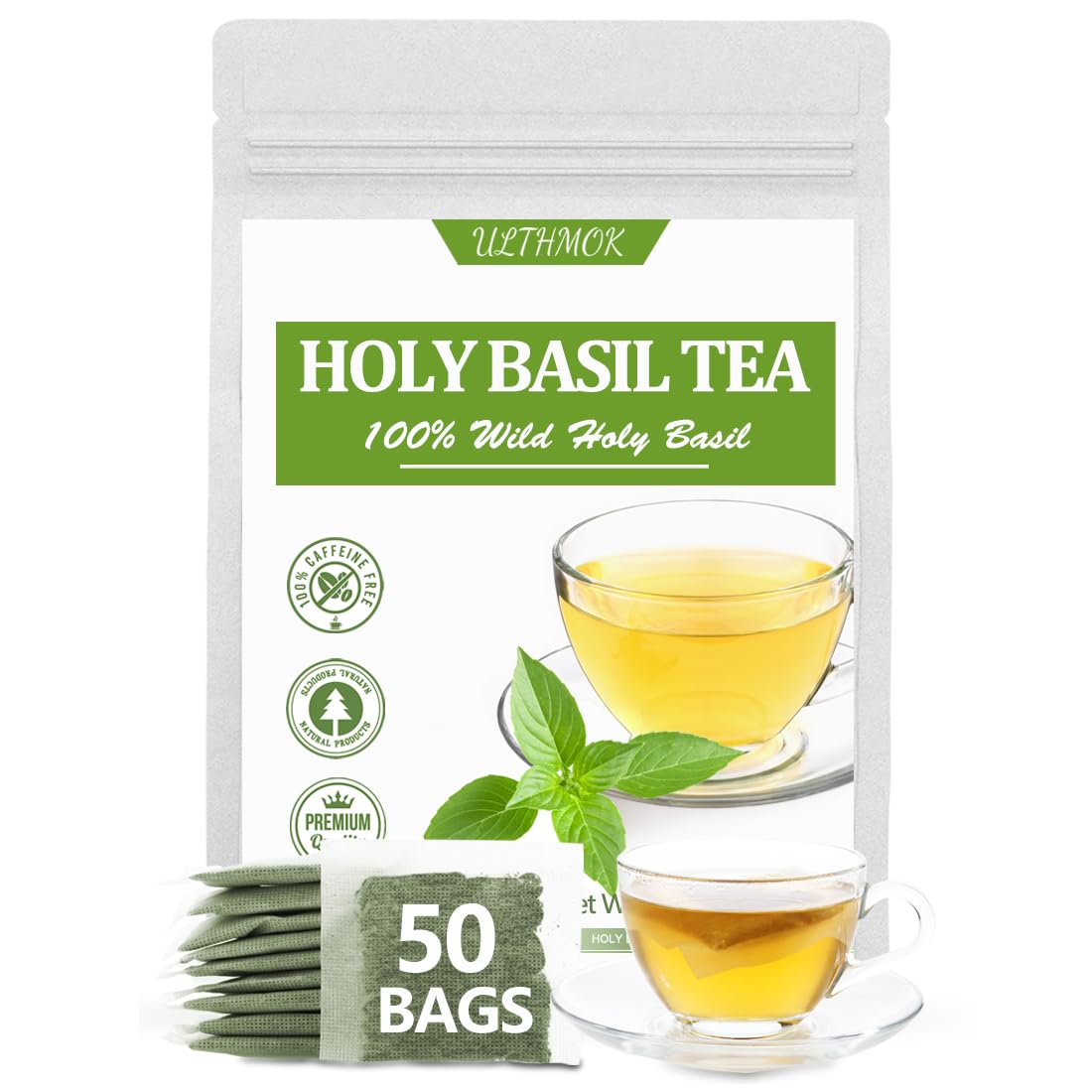 caffeine free holy basil tea