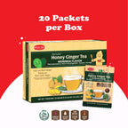 caffeine-free honey ginger tea