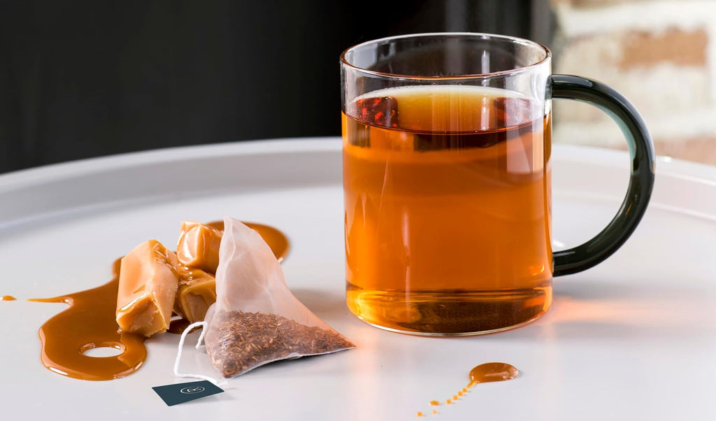 caffeine-free Honeybush Caramel tea