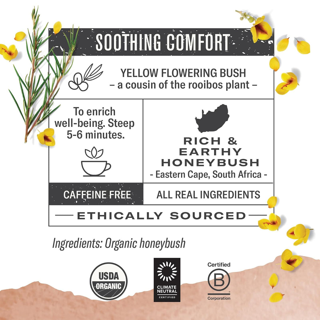 caffeine-free honeybush tea for relaxation