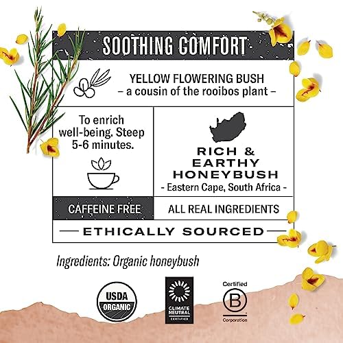 caffeine-free honeybush tea for relaxation