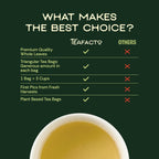 Caffeine-free jasmine green tea option