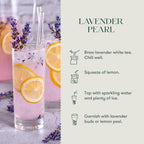 caffeine-free lavender herbal infusion