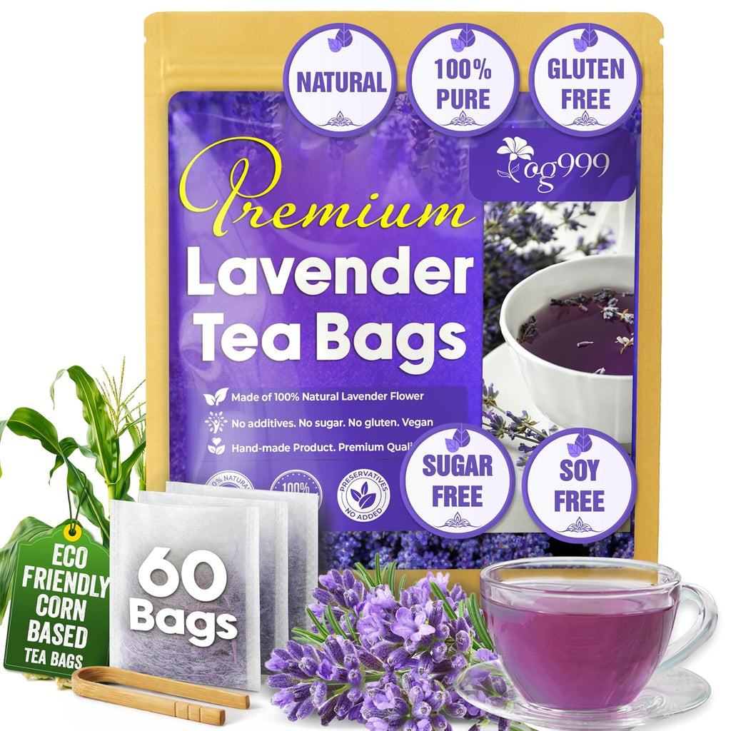 caffeine-free lavender herbal tea